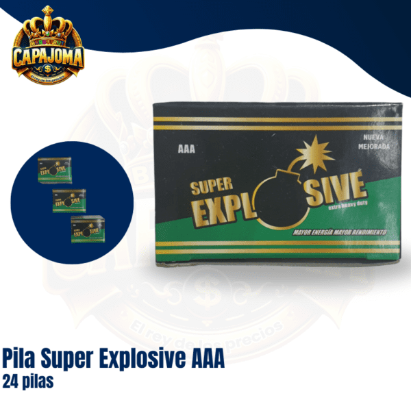 Pila Explosive AAA – Capajoma