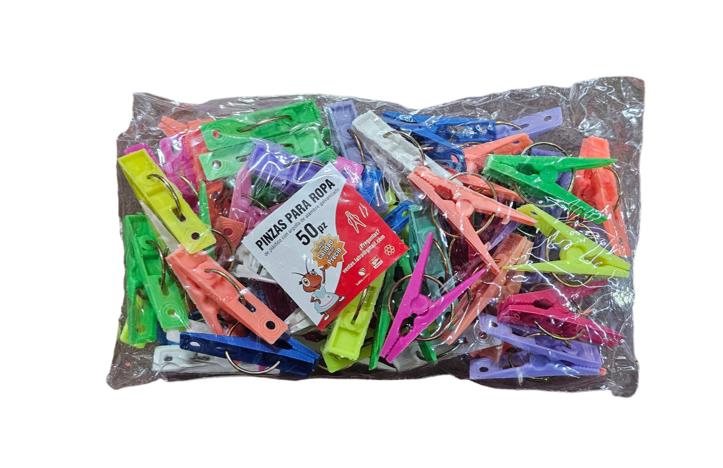 Paquete de Pinza 50 – Capajoma